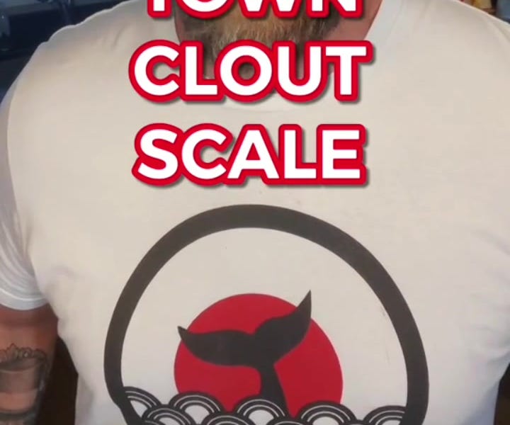 The small Canadian town clout scale - by Andrew Kurjata