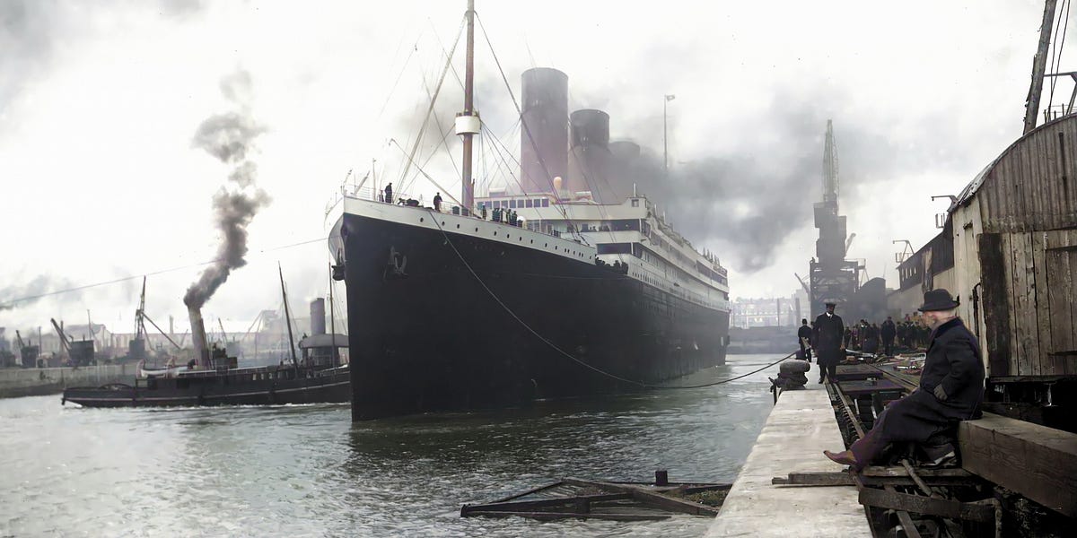 Titanic. The third most recognized word in the world after God and Coca ...