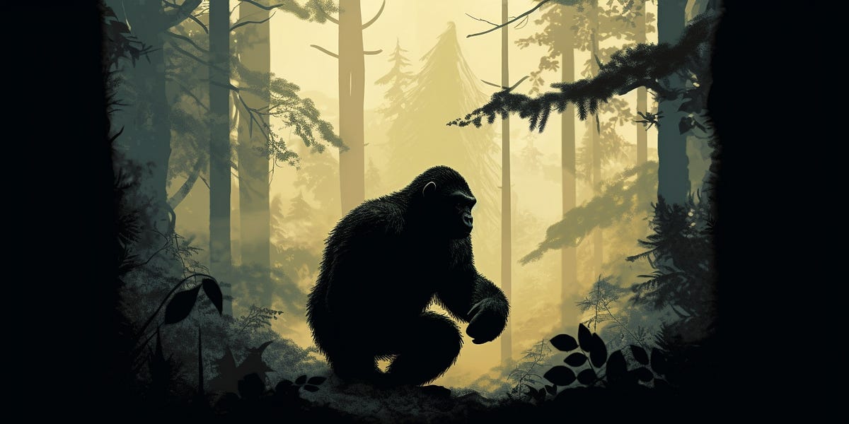 Gorillas Don't Do a Lot of Bicep Curls - by Frank @ Ditabo