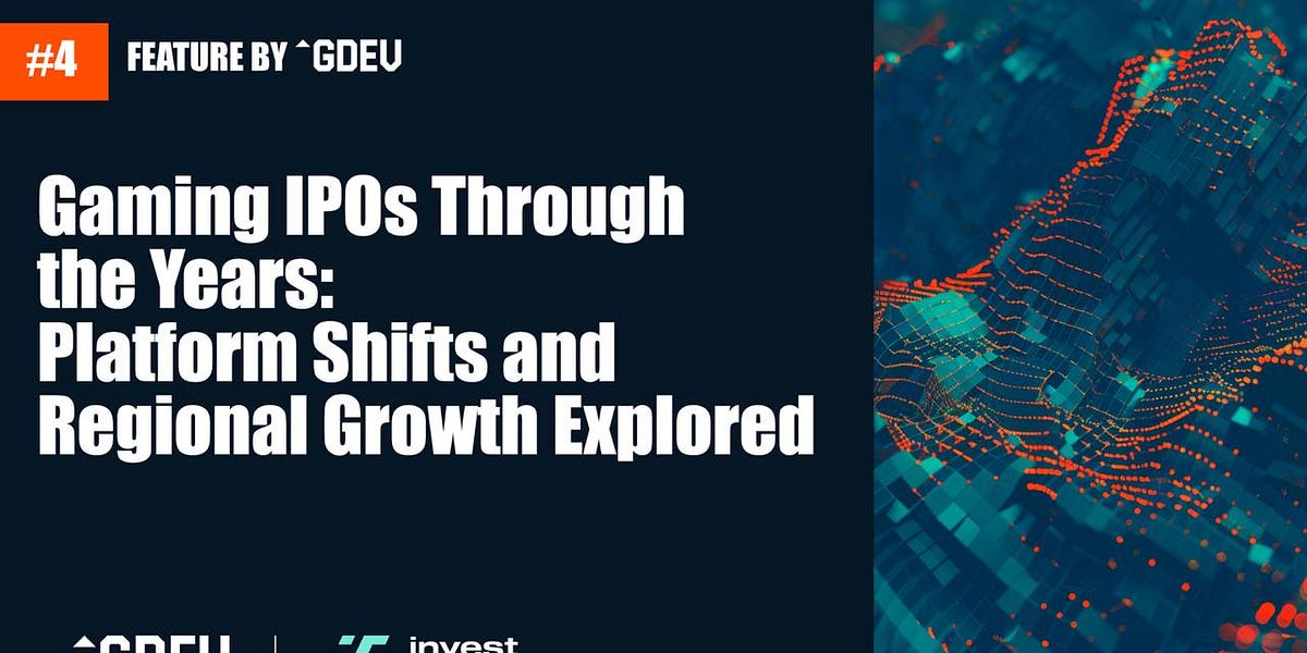 InvestGame & GDEV: The History of Gaming IPOs