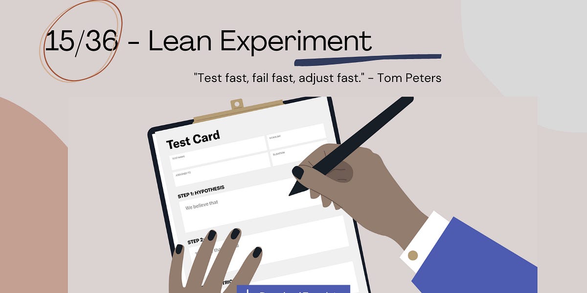 15/36 : Lean Experiment & Case Study