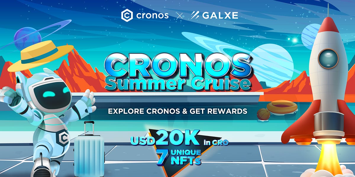 Cronos Summer Cruise: Win $20k CRO & 7 Exclusive NFTs