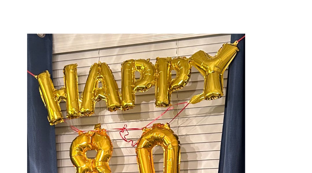 Eighty is the New Sixty - by Linda G. Harris - Jump In!