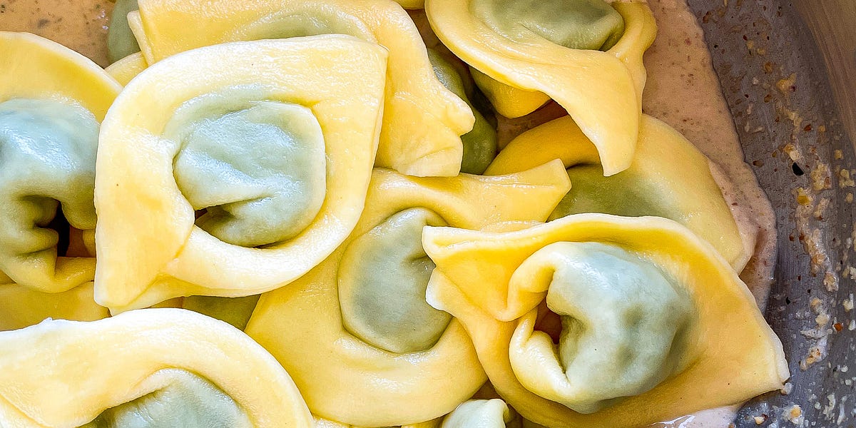 pansotti, liguria's potbellied ravioli - by Meryl Feinstein