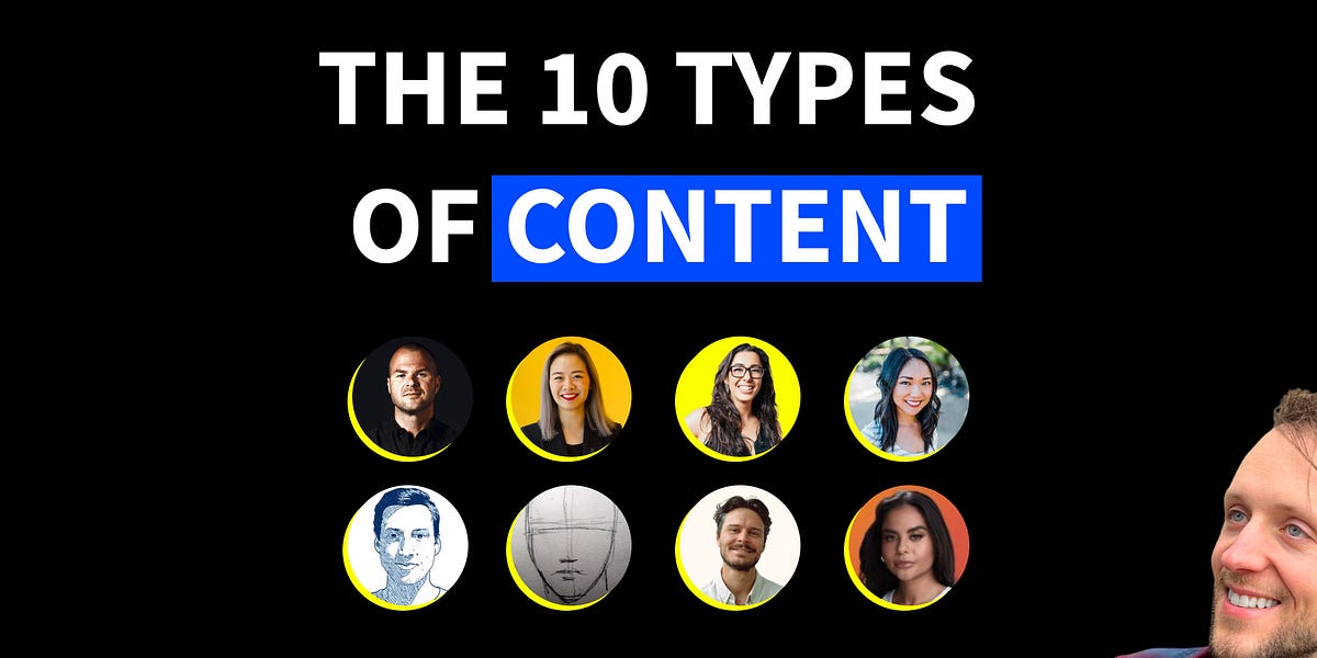The 10 types of posts and how to use them - by Neal O'Grady