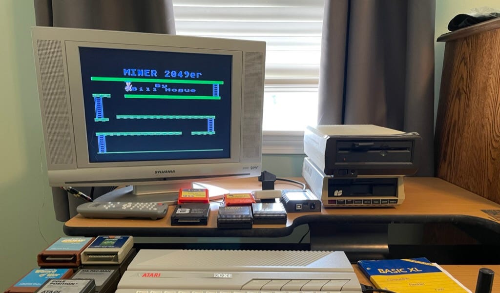 Atari 130xe Setup And Modern Add Ons By Paul Lefebvre