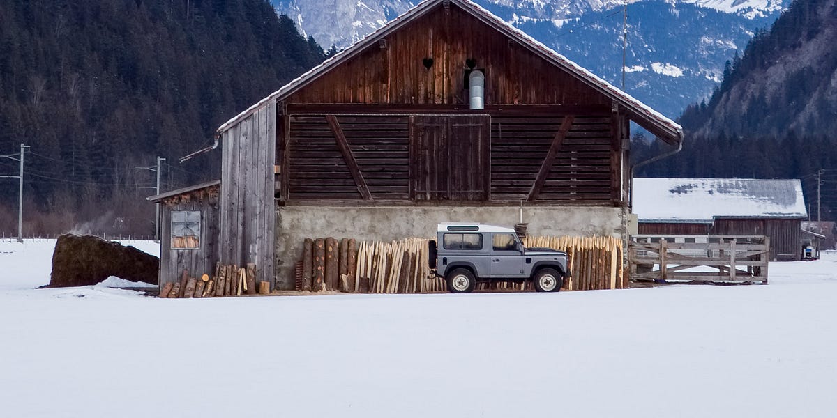 The Story Behind The Image: “The Classic (Modern) Swiss Farm Scene”.