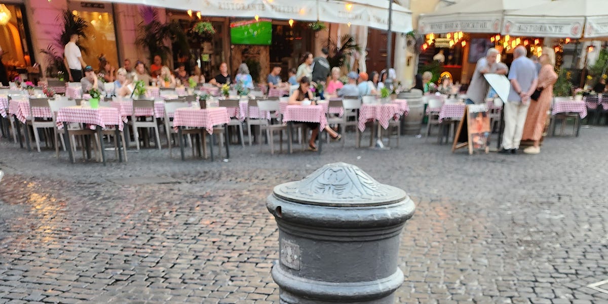 Rome “Nose” the Importance of Water - by Lynn Broaddus