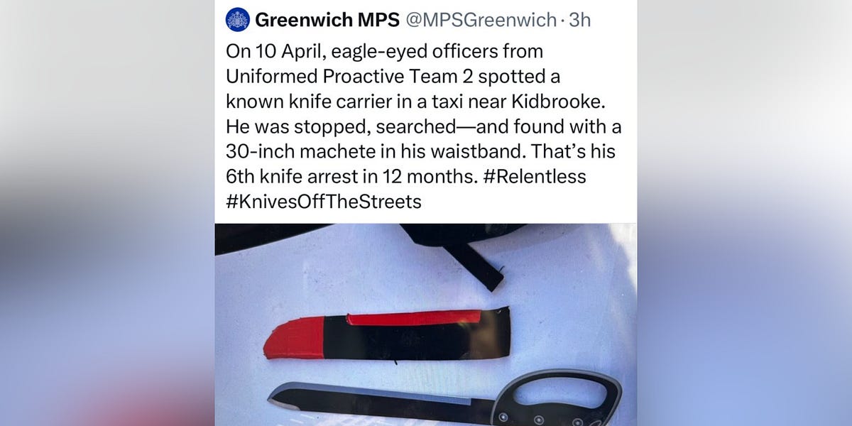 Silenced Truth? Why the Police's Shocking Knife Crime Post Was Deleted ...