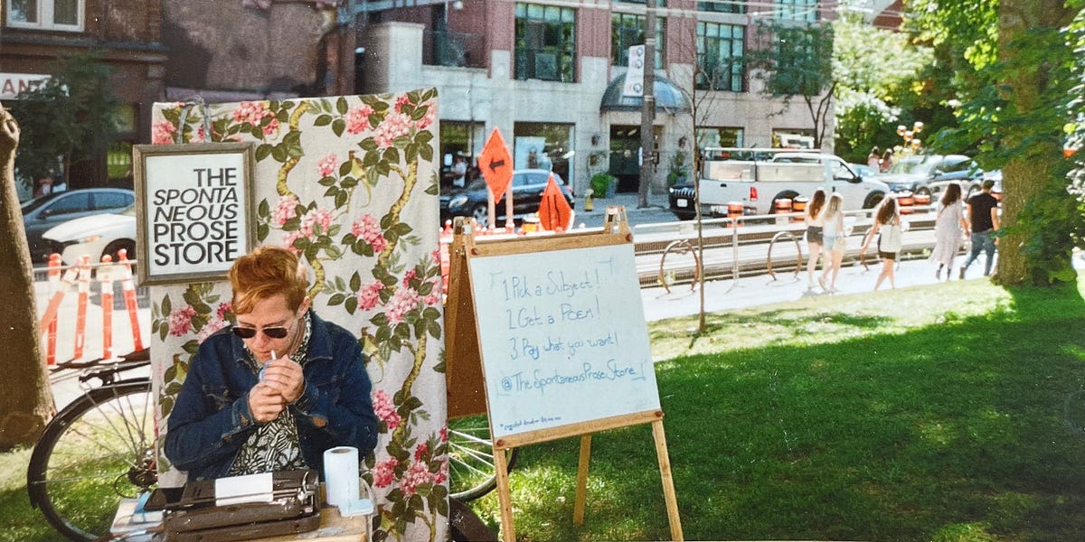 Poem Lady’s Origin Story - by Daiva Friedmann - Poem Lady