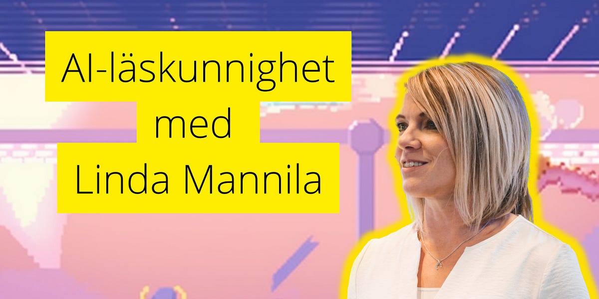 #23 - AI-läskunnighet med Linda Mannila