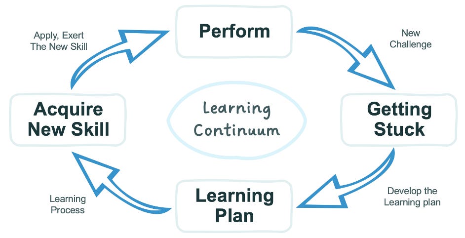 The Cycle of Growth: Learning and Performing for Career Progression