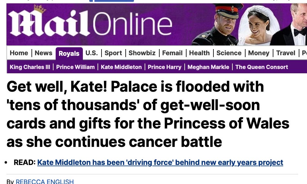 Princess Kate is BACK - or is she? - David Vance Substack