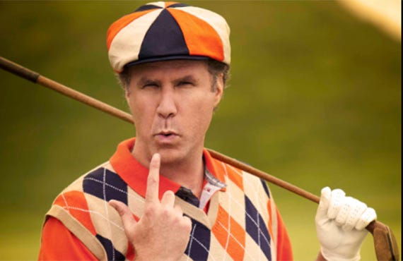 Will Ferrell is set to star as a pro golfer in his first comedy series ...
