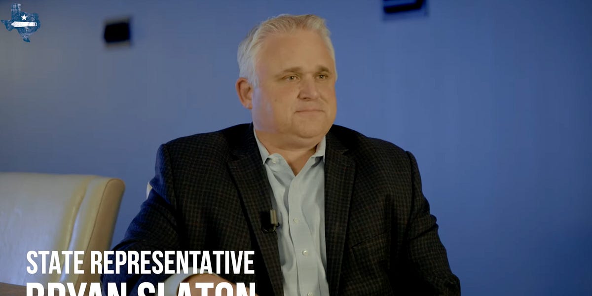 Expelled Texas lawmaker Bryan Slaton is Exhibit A for conservative ...