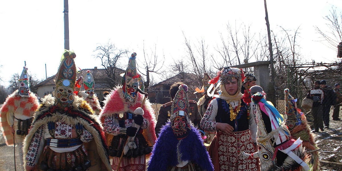 Bulgarian Kukeri - by Martini Glambassador