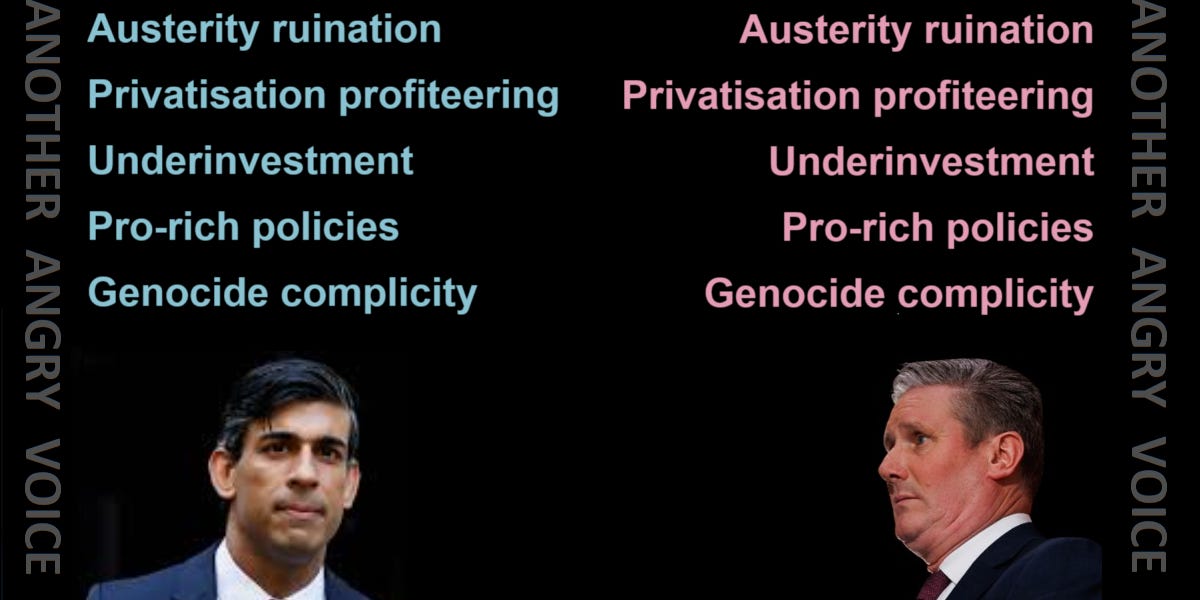 Two shades of "more of the same" - Another Angry Voice