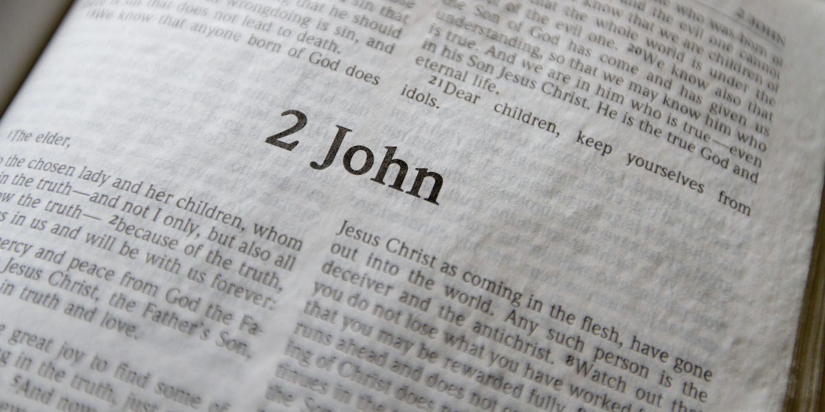 The Little Letter of 2 John - by Allan Bevere