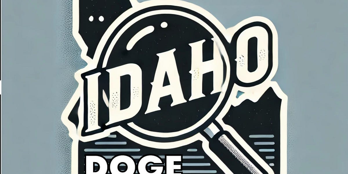 DOGE Idaho - by Glenneda ZUIDERVELD - Glenneda’s Substack
