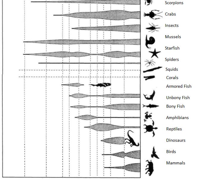 THE FOSSIL RECORD - by Len Kinder
