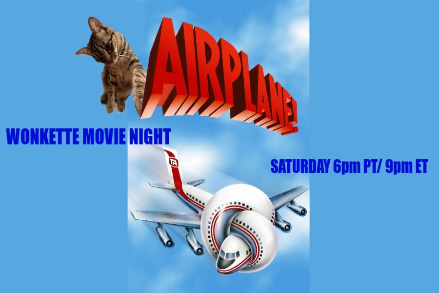 Wonkette Movie Night: Airplane! - by ziggywiggy - Wonkette