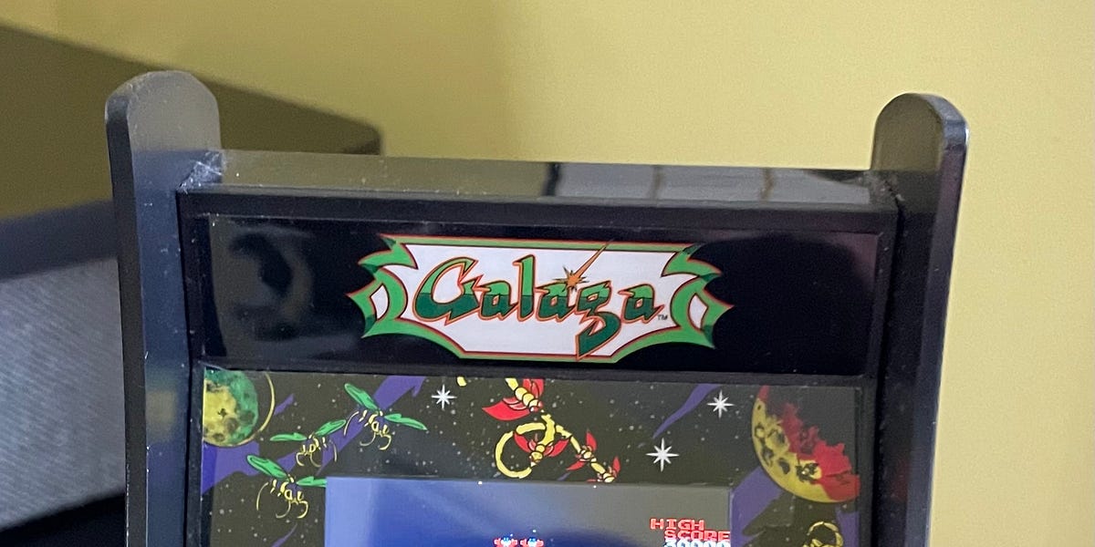 Galaga Mini Arcade - by Paul Lefebvre