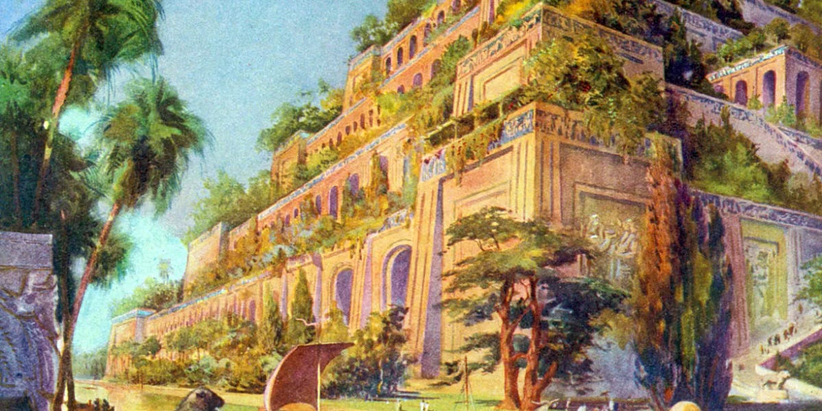 The Hanging Gardens of Babylon: a Wonder of the Ancient World with no ...