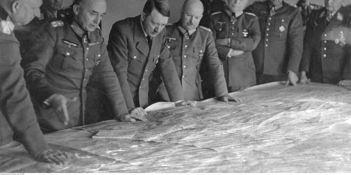 Hitler in 1943 - by Martin Cherrett - World War II Today