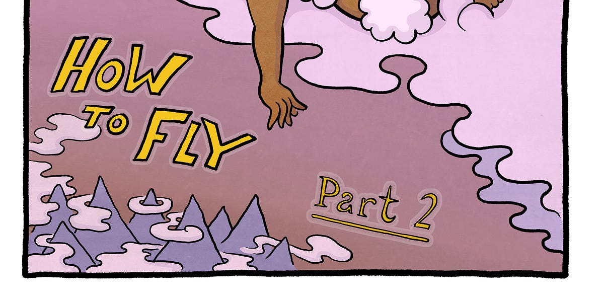 how to fly — part 2 - by sophie g