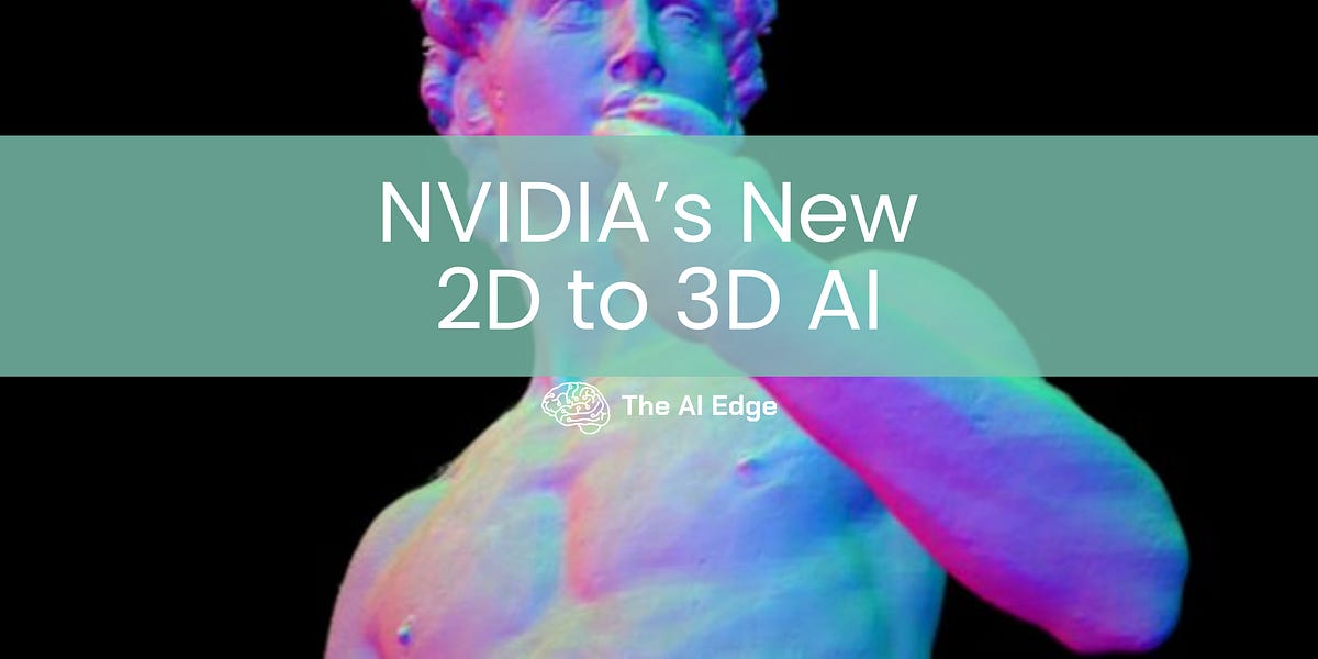 NVIDIA’s New AI Turns 2D Videos into 3D Models