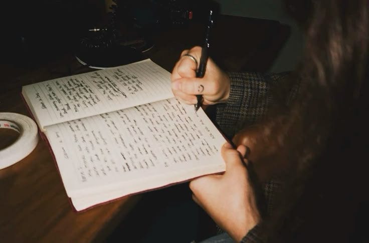 viva, enquanto escrevo - by lele moreira