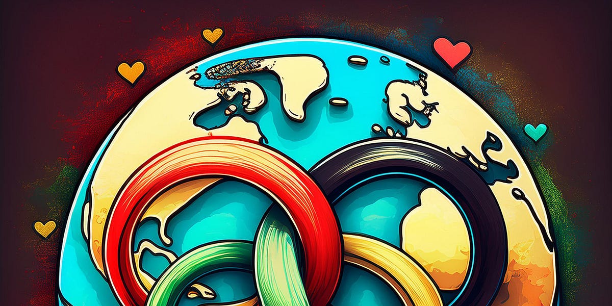 A World United...if just for a minute - by Melinda Pajak