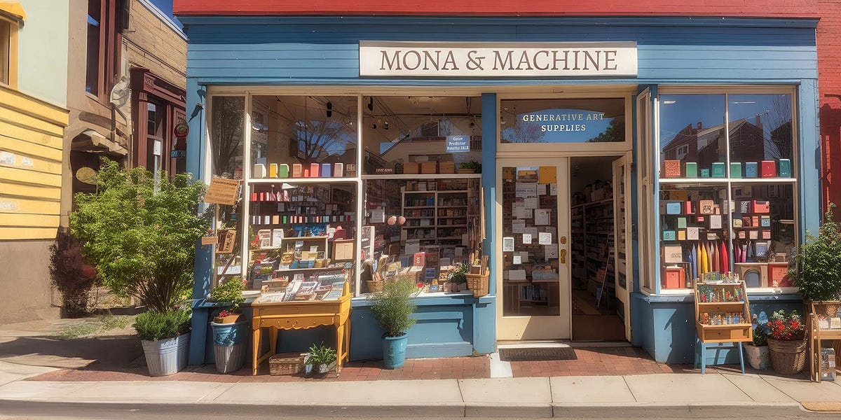 Mona & Machine Generative Art Supplies - by Dré Labre