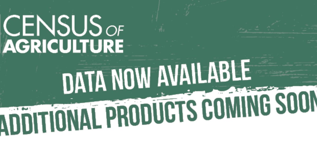 Breaking News: Ag Census Statistics Released