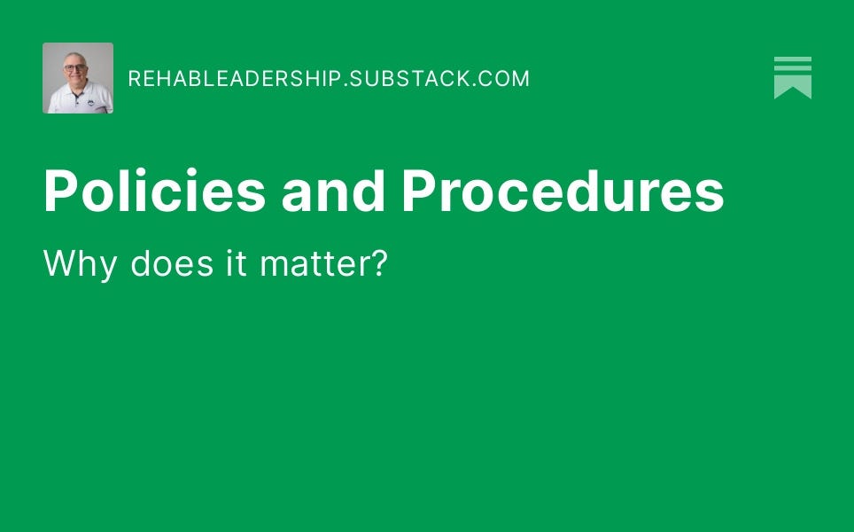 Policies and Procedures - by Roland Perreault