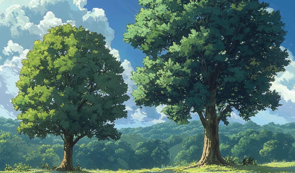 Living Carbon: Photosynthesis-Enhanced Trees