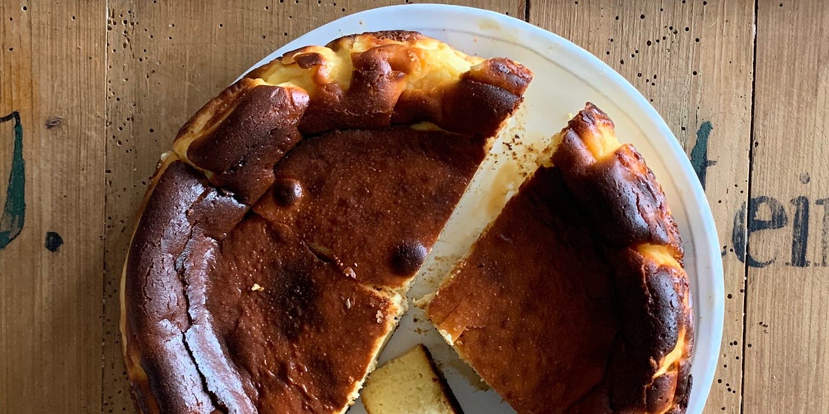 *THAT* BASQUE BURNT CHEESECAKE. - Jill Dupleix Eats