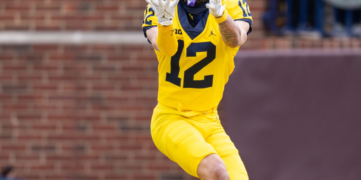 Wolverine Receivers Bell, Moore Ready for Prime Time Action as Rising ...