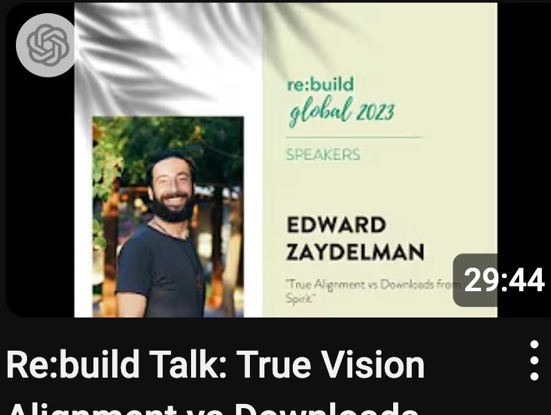 Workshop Replay: Re-Build - by Edward Zaydelman