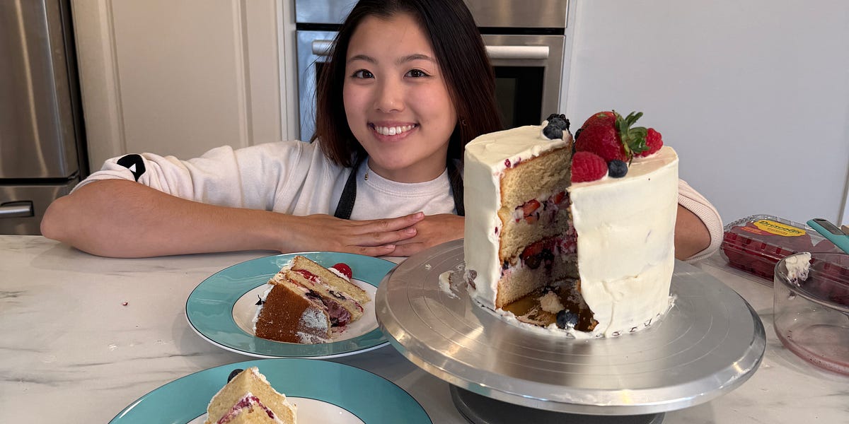Berry Chantilly Cake - by Allison Chen - the croissant crew