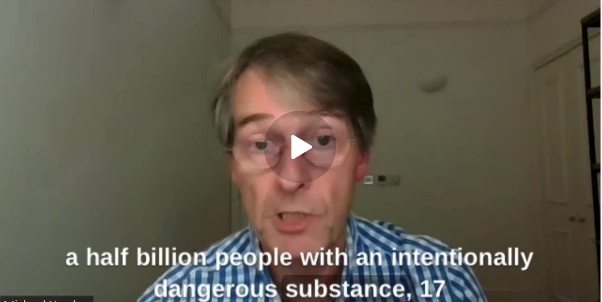 Dr. Mike Yeadon: “Why Didn’t They Want Me To Speak?”