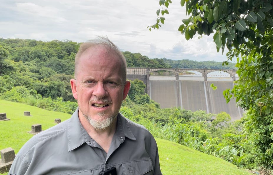 Live at the Madden Dam in Panama - by ColonelRETJohn Mills