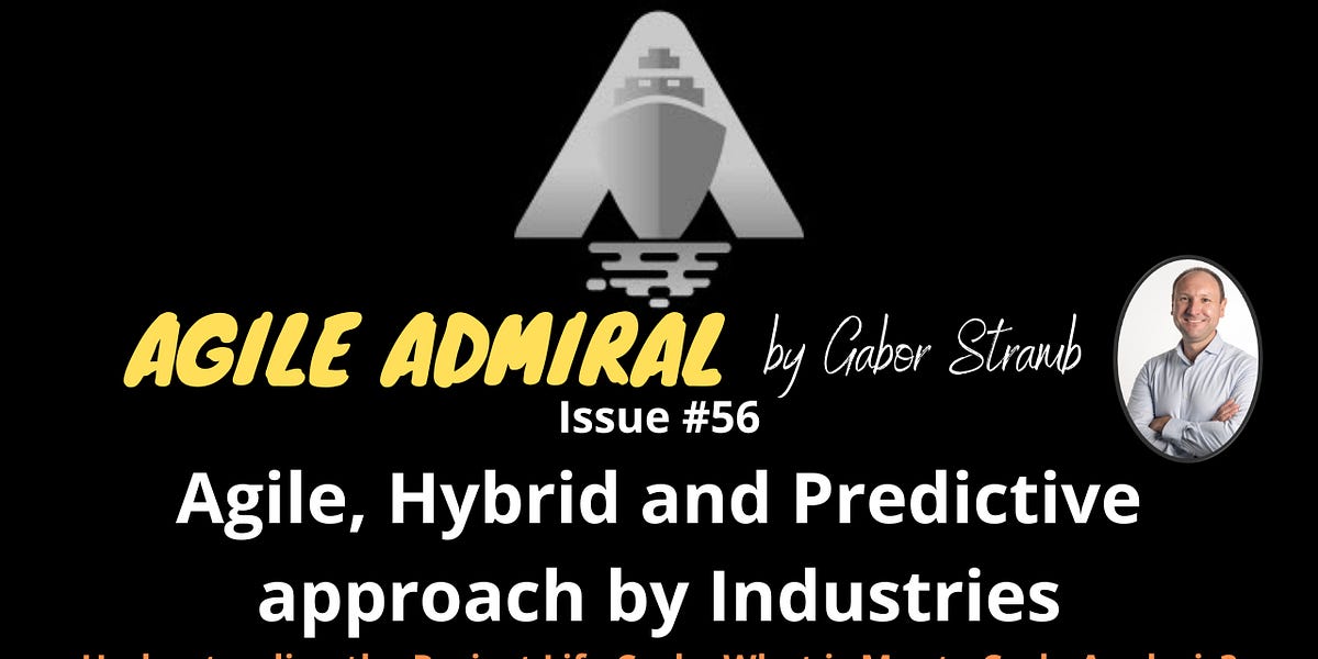 Agile, Hybrid and Predictive approach by Industries