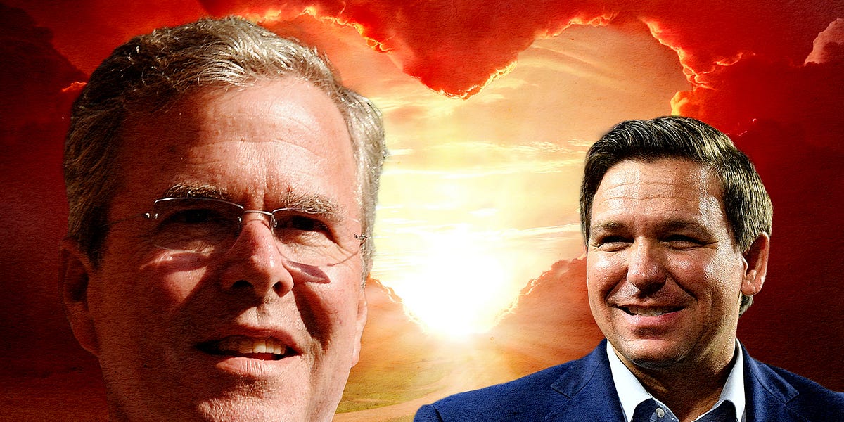 Jeb! Loves! DeSantis! - by Jonathan V. Last - The Bulwark