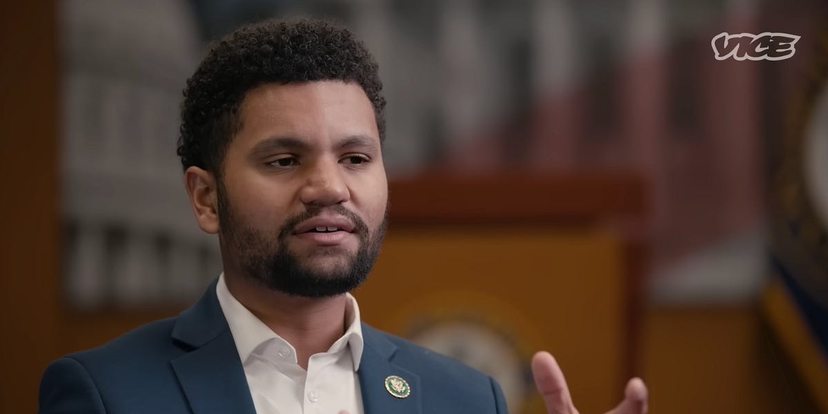 Rep. Maxwell Frost, a Florida Democrat, has joined the Congressional ...