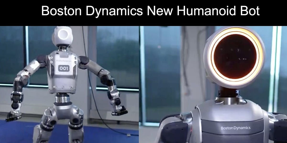 Boston Dynamics New Fully Electric Humanoid Robot