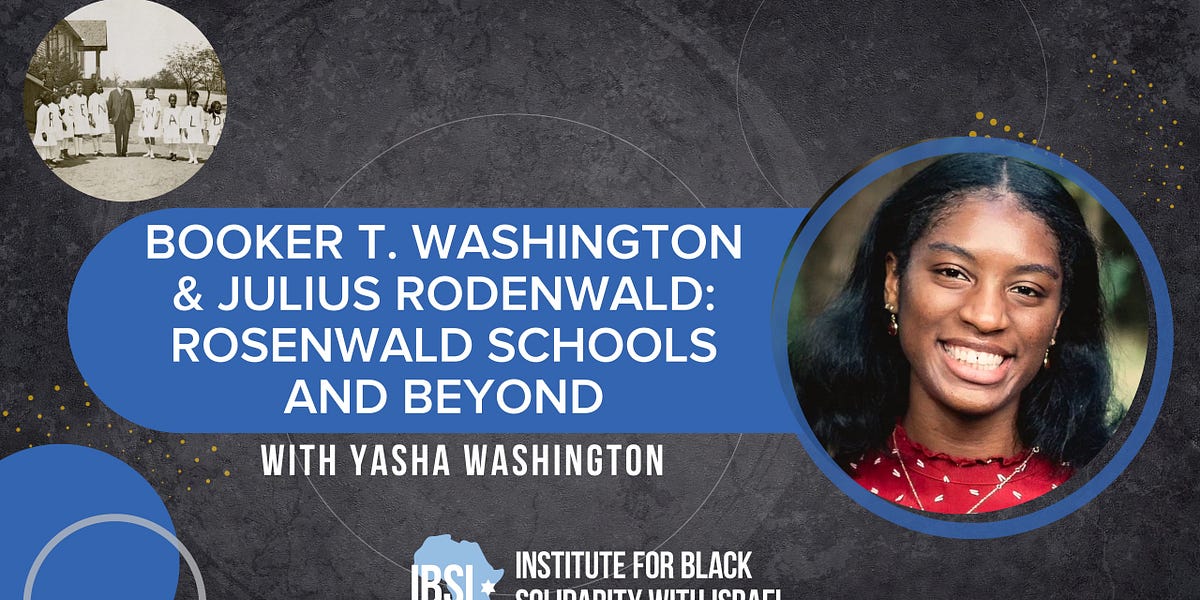 VIDEO Booker T. Washington & Julius Rosenwald - by IBSI