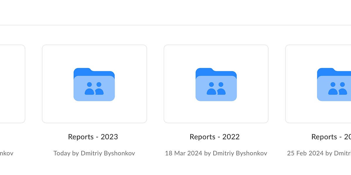💿 Reports Archive - by Dmitriy Byshonkov - GameDev Reports