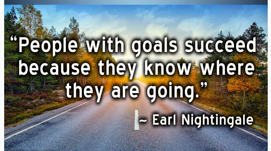 MONDAY MORNING MINDSET - REF GOALS - by Brian Sacks