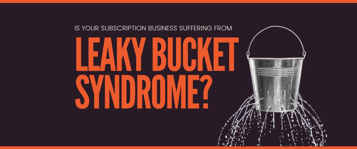Leaky buckets - by Madeleine Milne